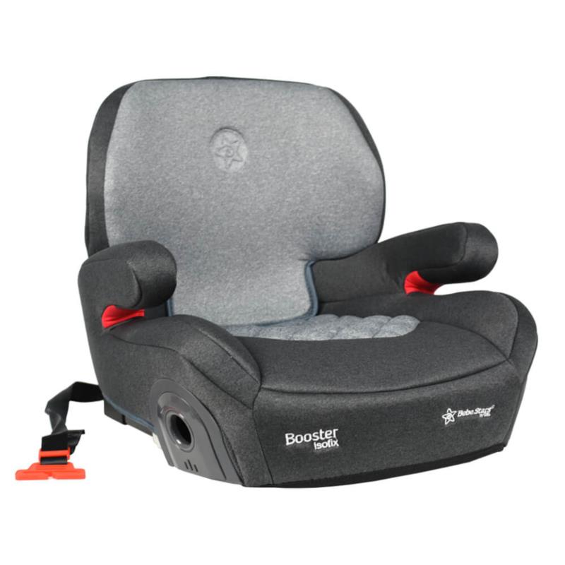Κάθισμα Αυτοκινήτου Booster ISOfix (6-12 Ετών/22-36kg) Bebe Stars Grey ...